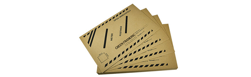 Envelopes - Franked Mail Posting in Low Volume | Green Franking